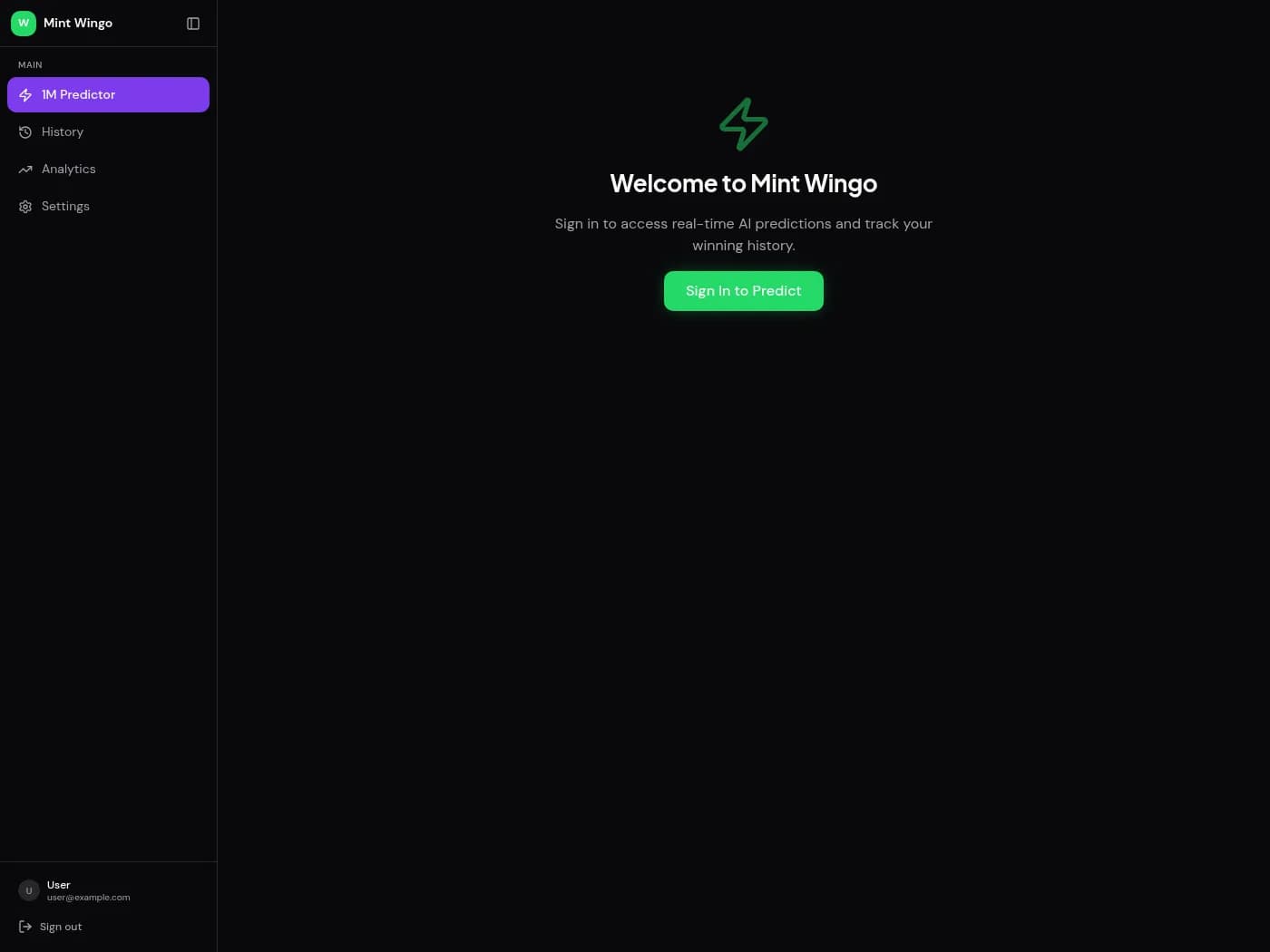 Mint Wingo Launchpad