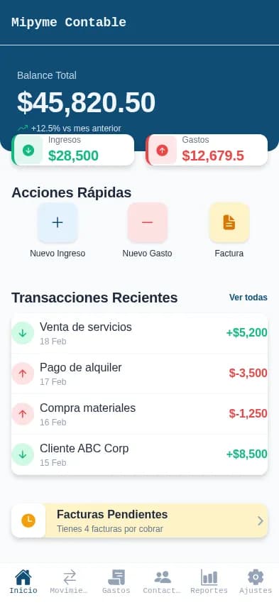 Mipyme Contable App