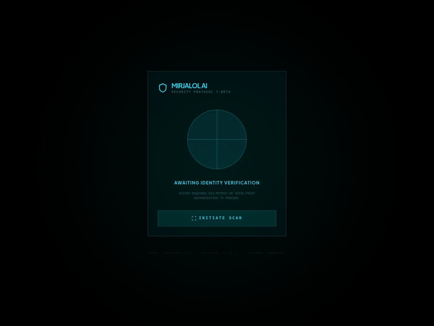 Mirjalol Futuristic AI