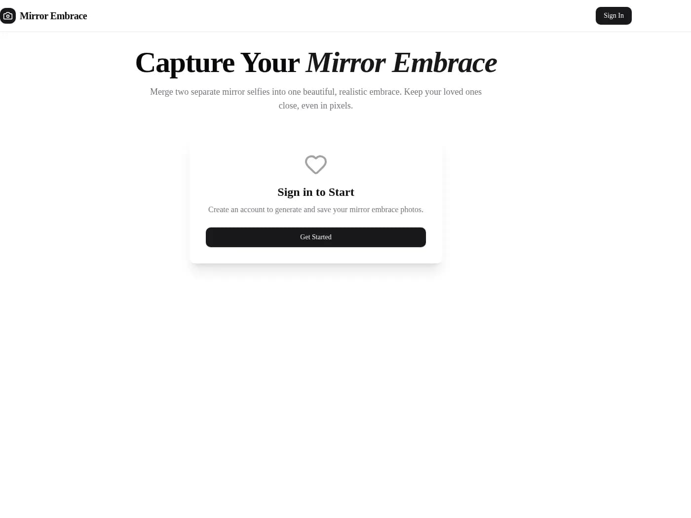 Mirror Embrace Generator