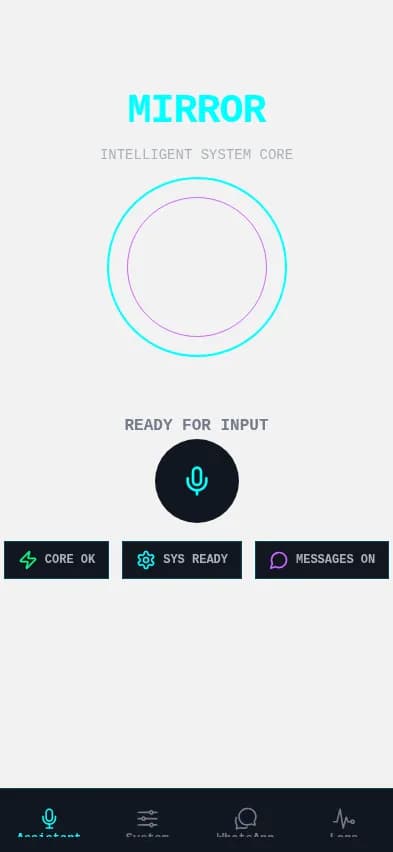 MirrorControl Assistant