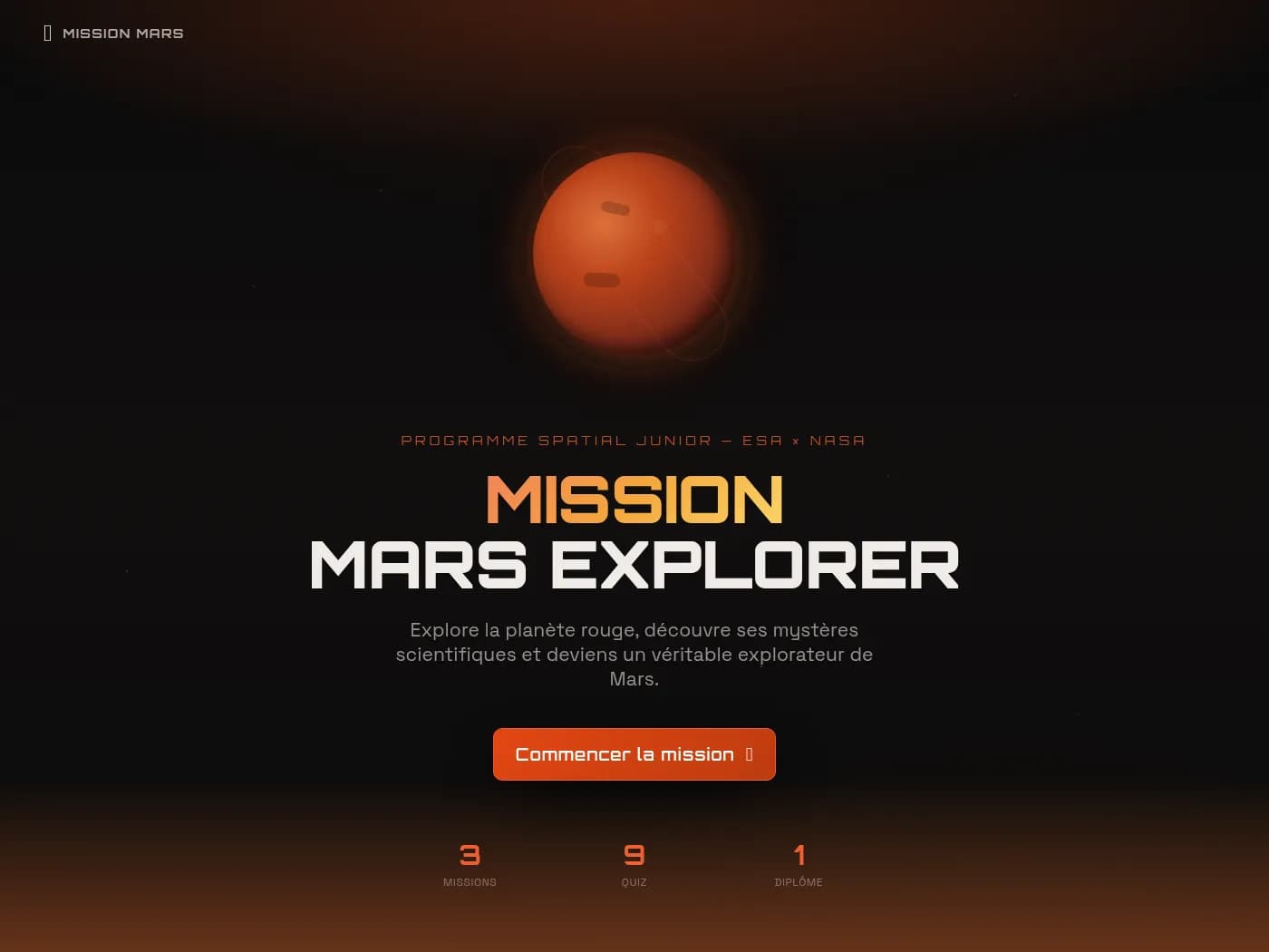 Mission Mars Explorer