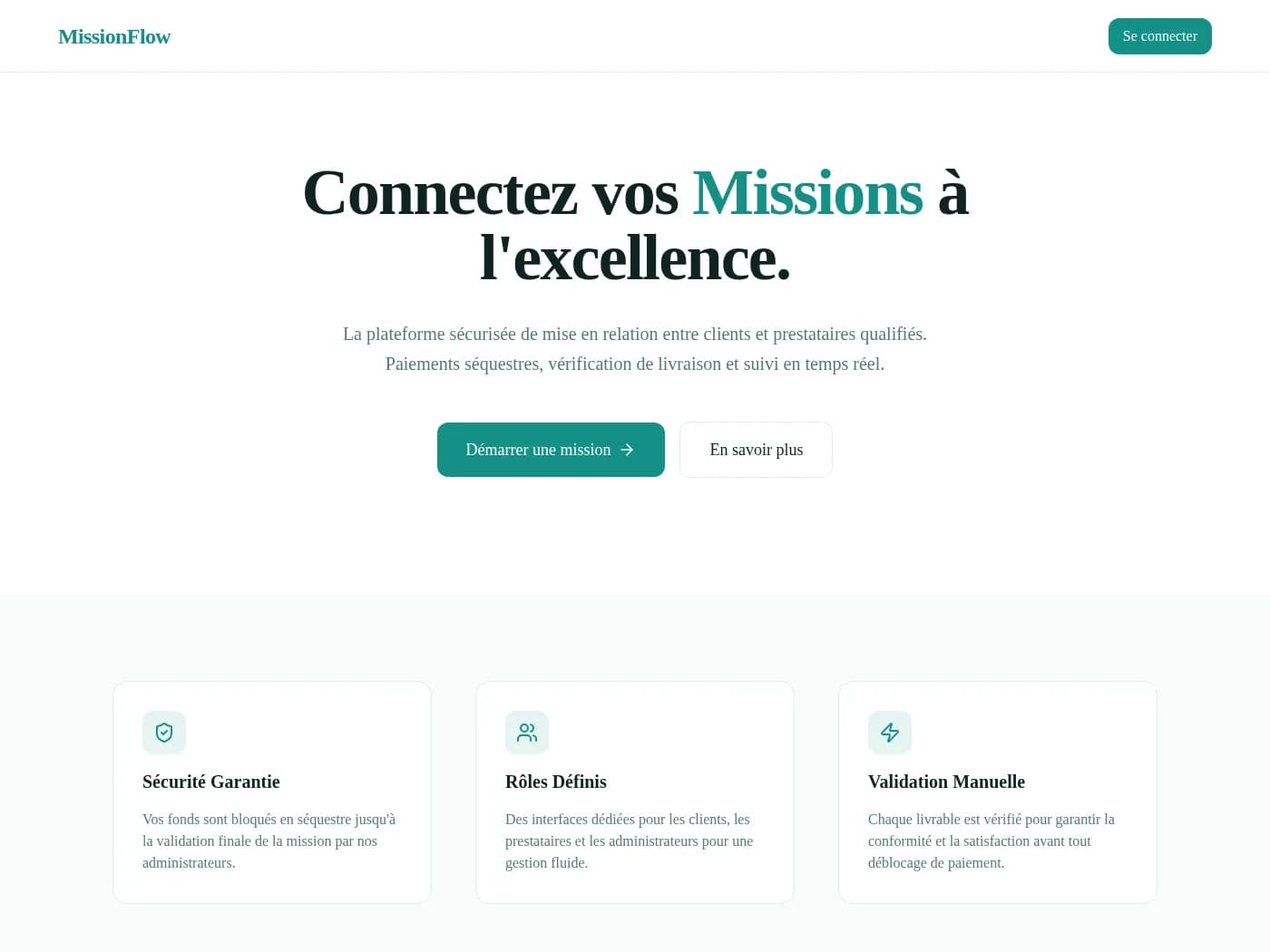 MissionFlow Platform