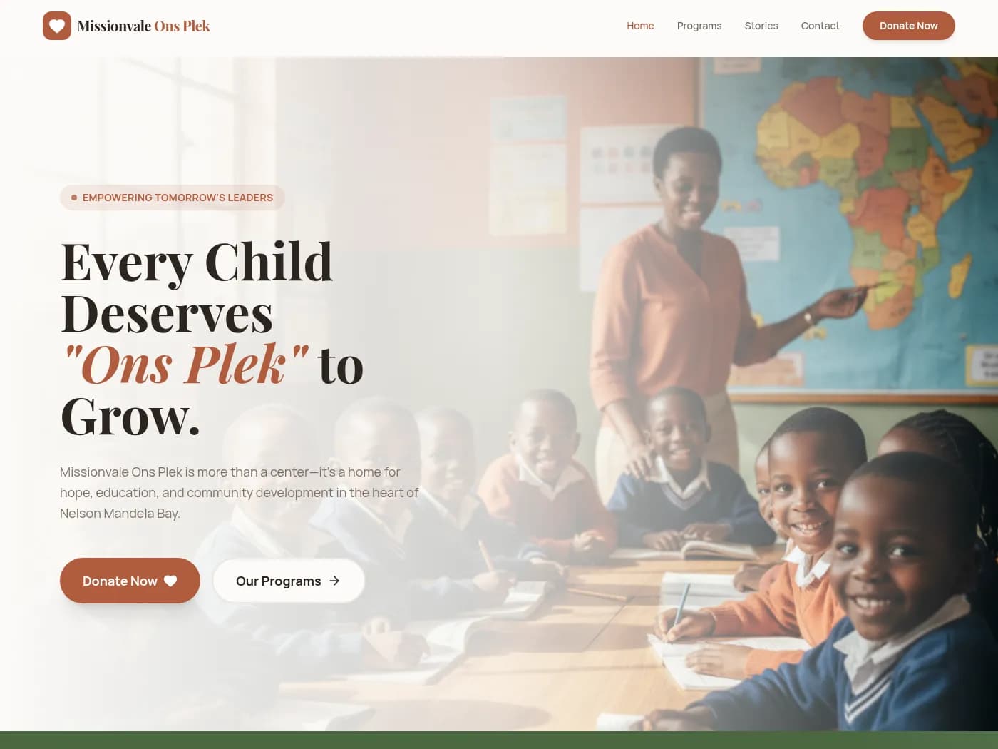 Missionvale Ons Plek Site