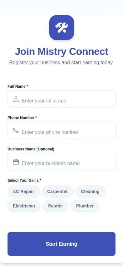 Mistry Connect App