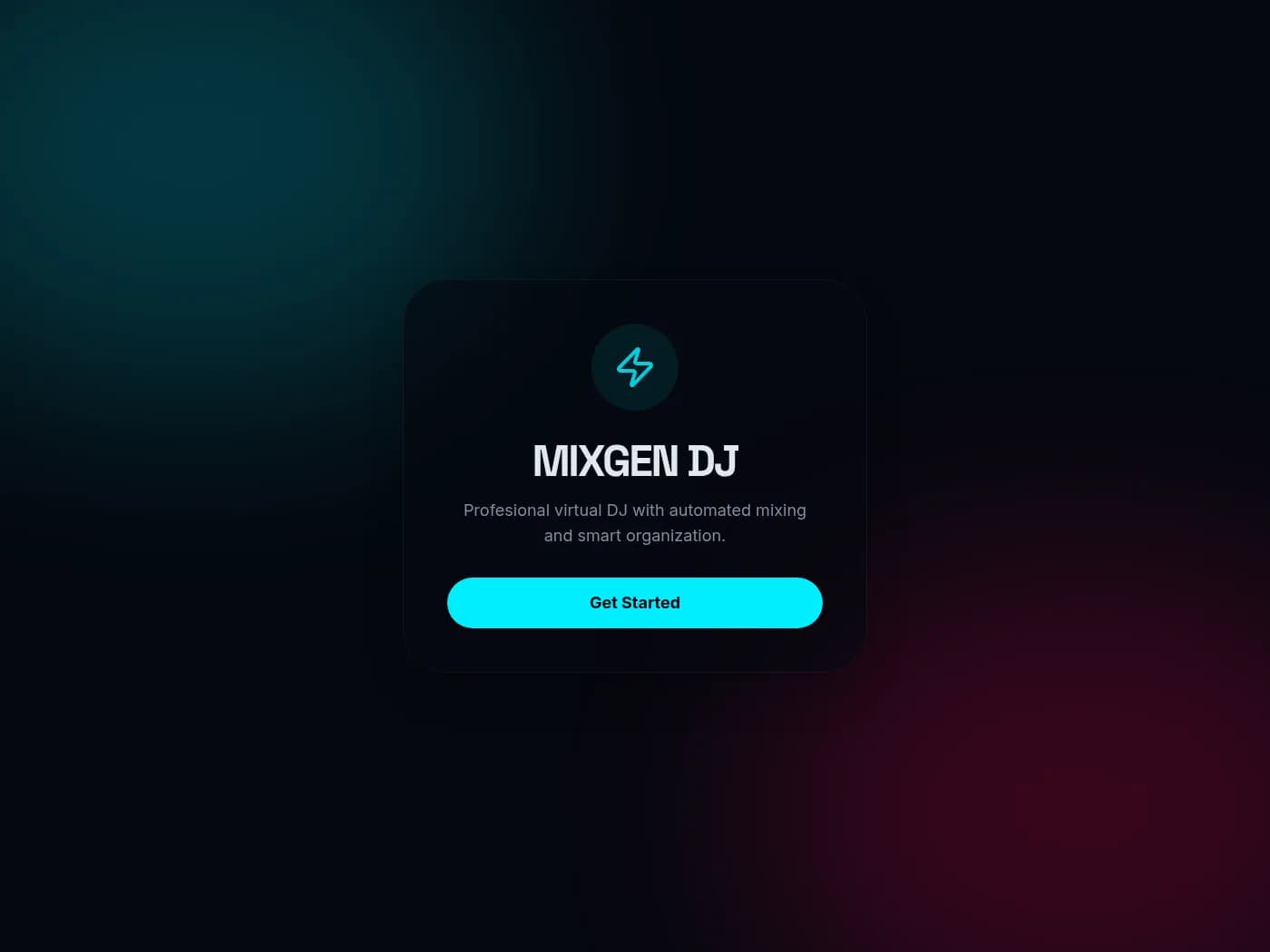 MixGen DJ App