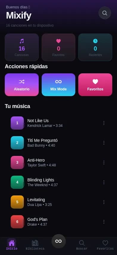 Mixify Offline Music