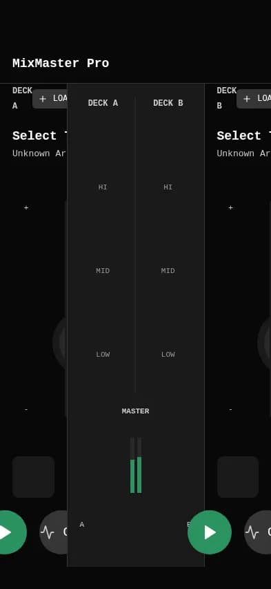MixMaster DJ App