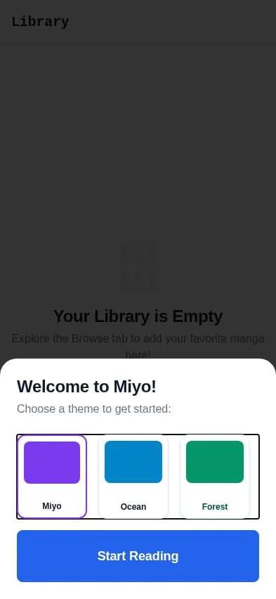Miyo Manga Reader
