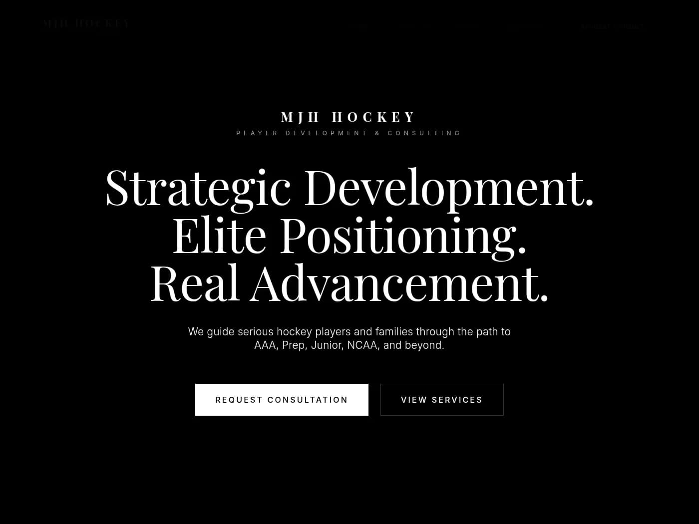 MJH Hockey Elite Consulting