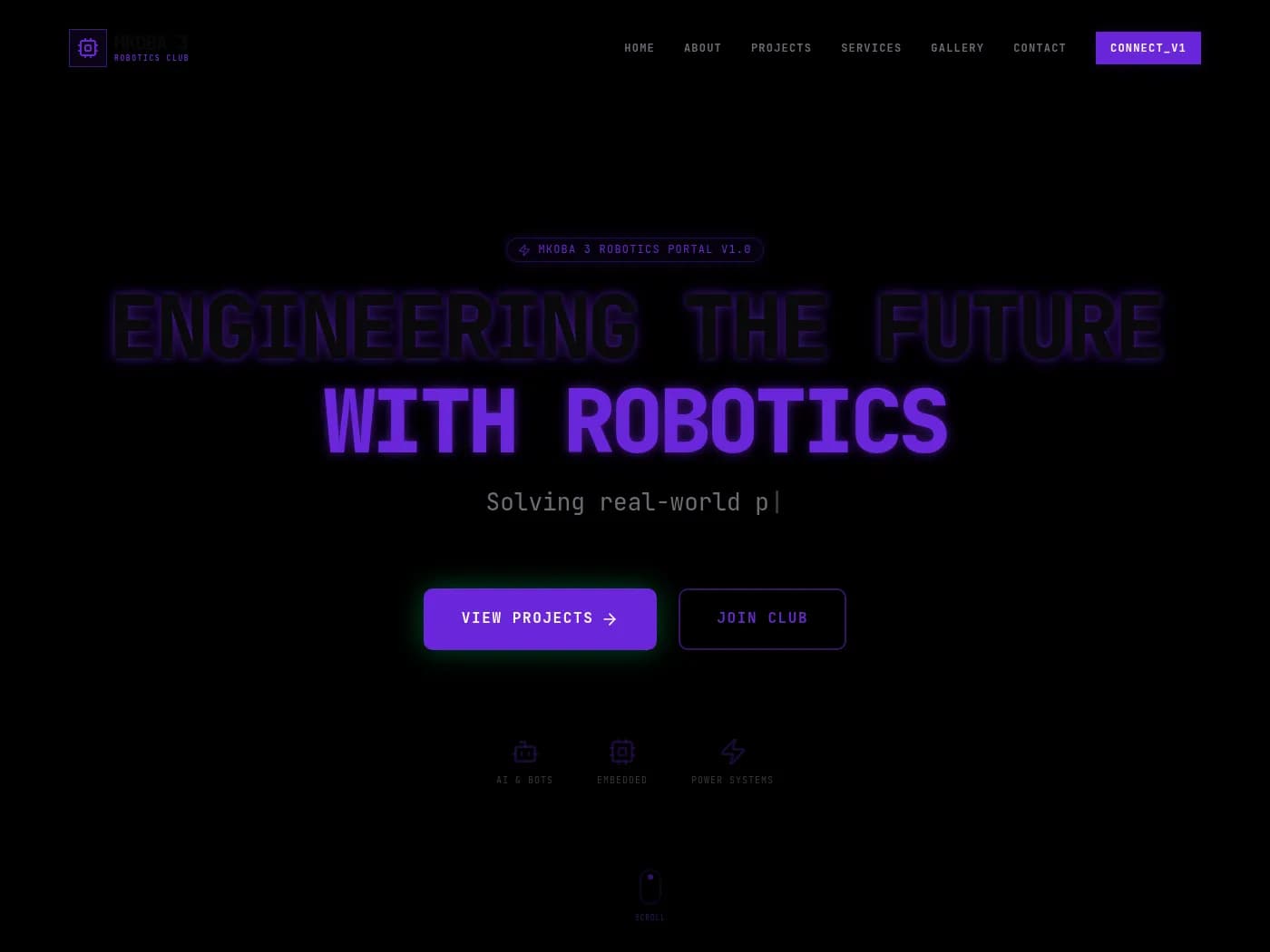 Mkoba Robotics Portal
