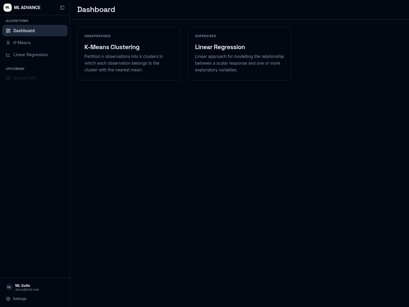ML Advance Suite