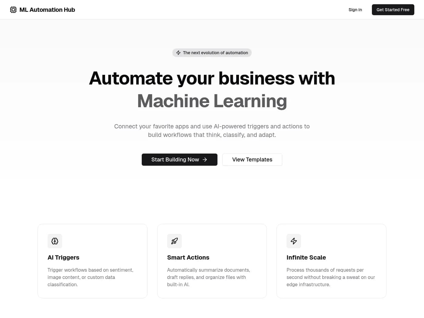 ML Automation Hub