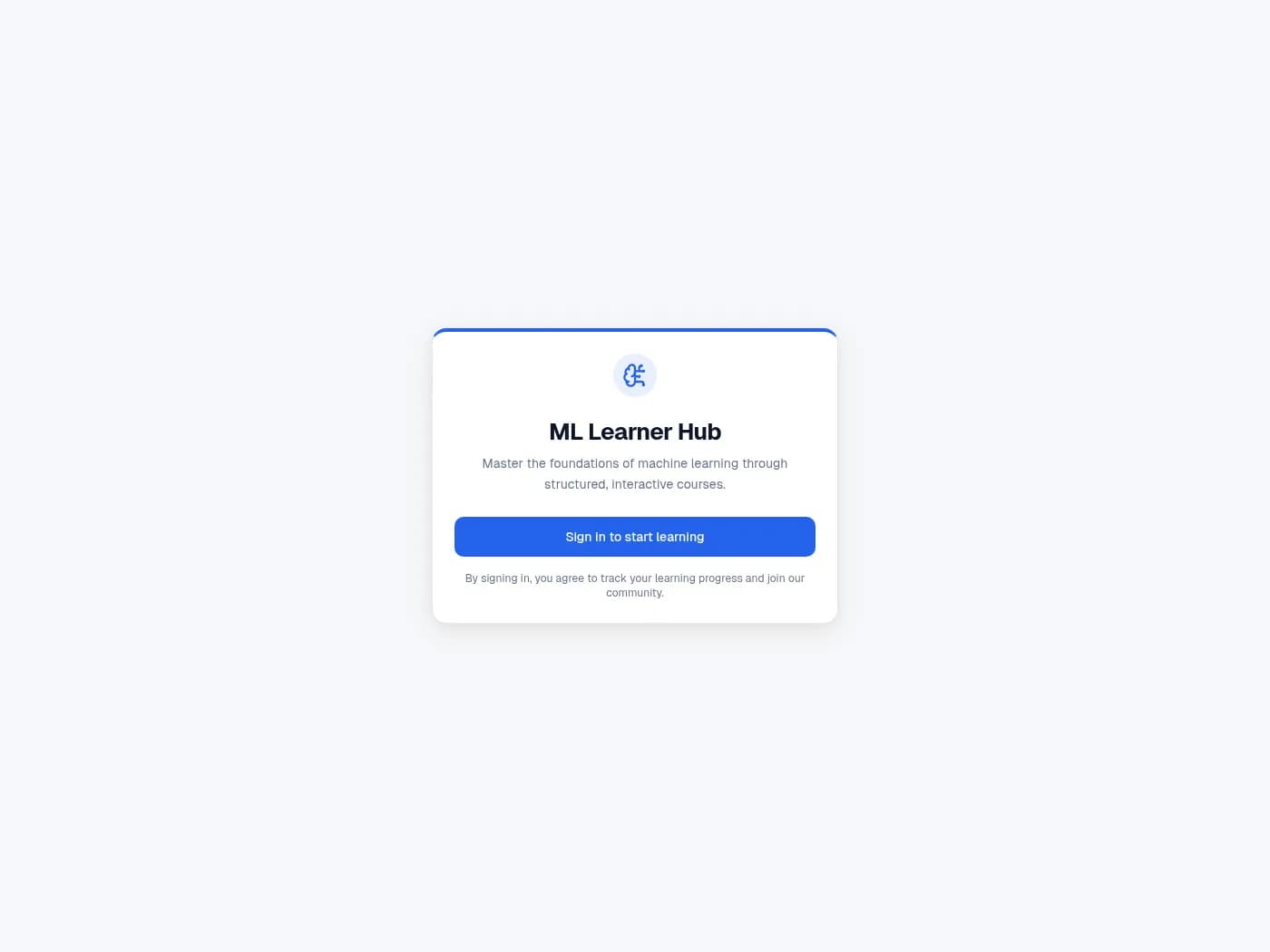 ML Learner Hub