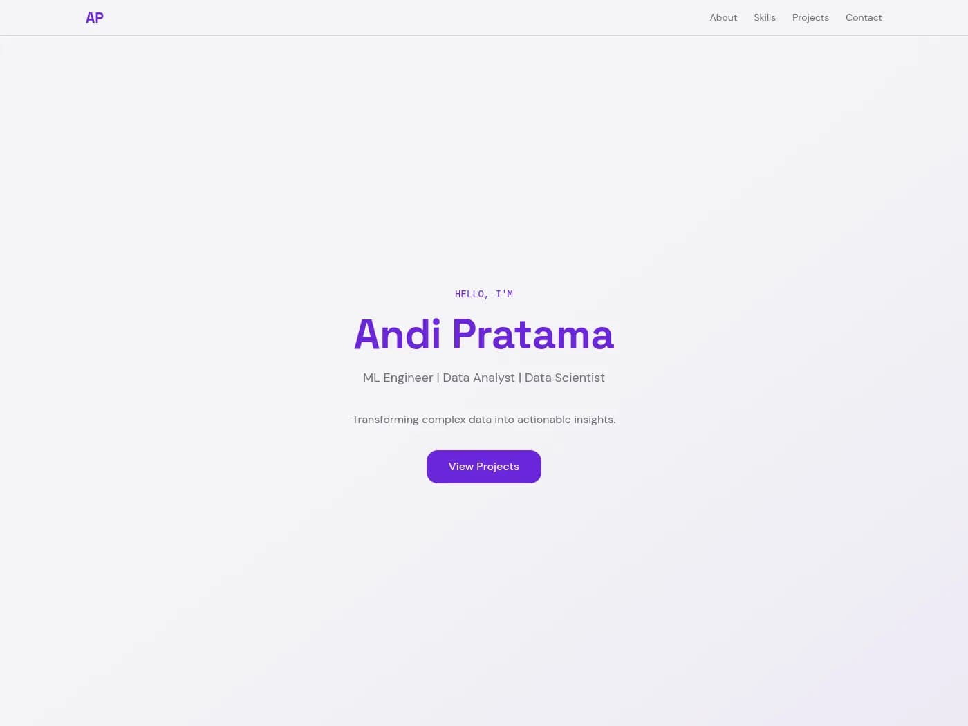Tech Portfolio Space