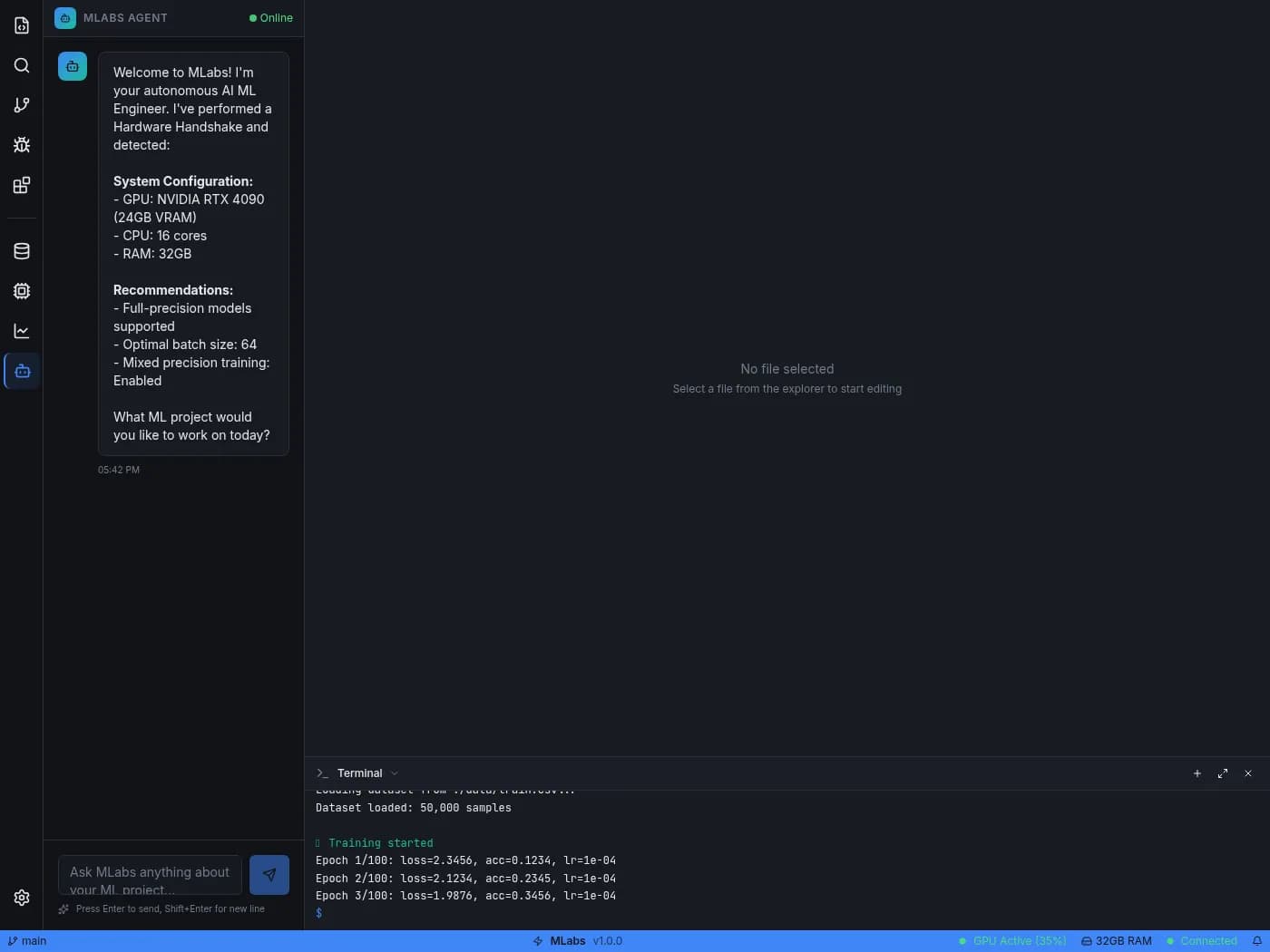 MLabs IDE Fork