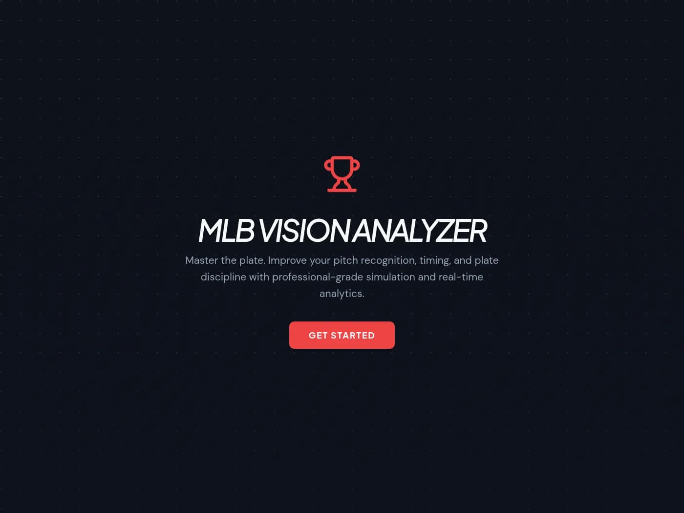 MLB Vision Analyzer