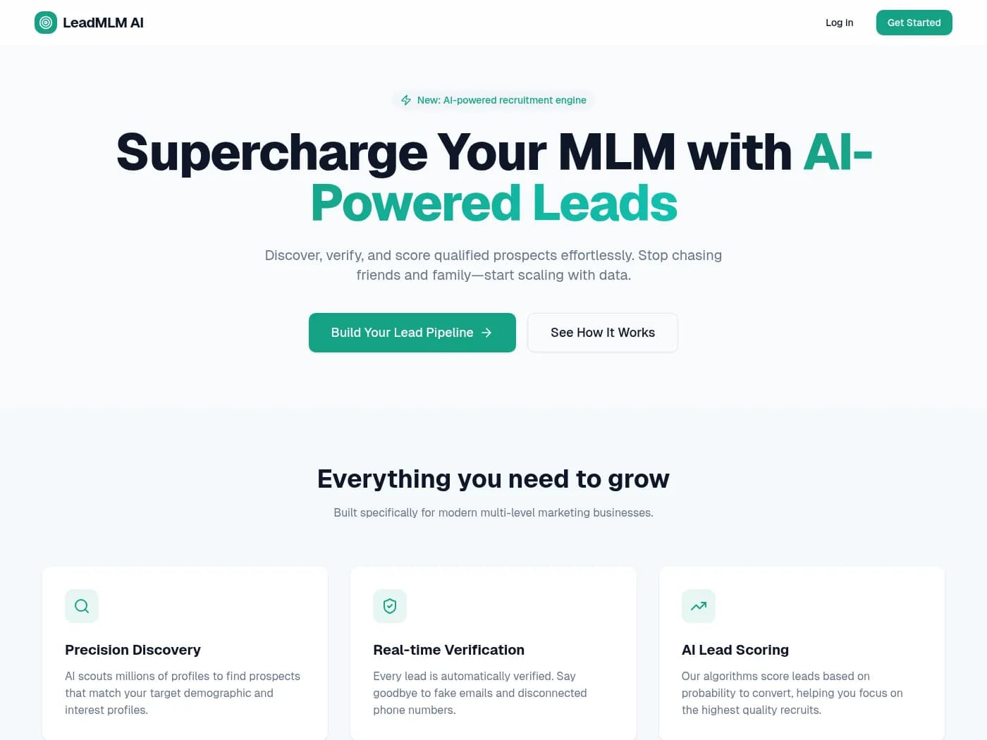 MLM AI Lead Generator