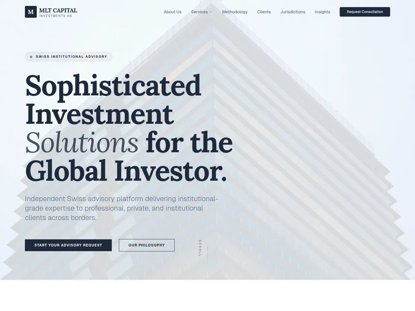 MLT Capital Web Presence