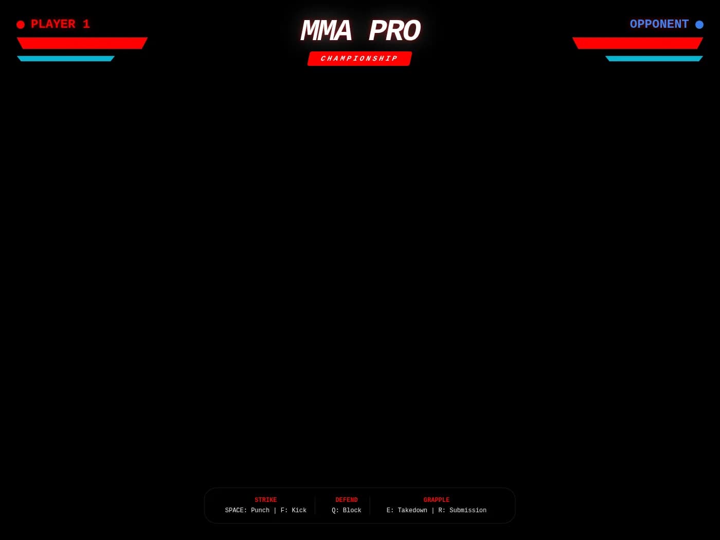 MMA 3D Combat Arena