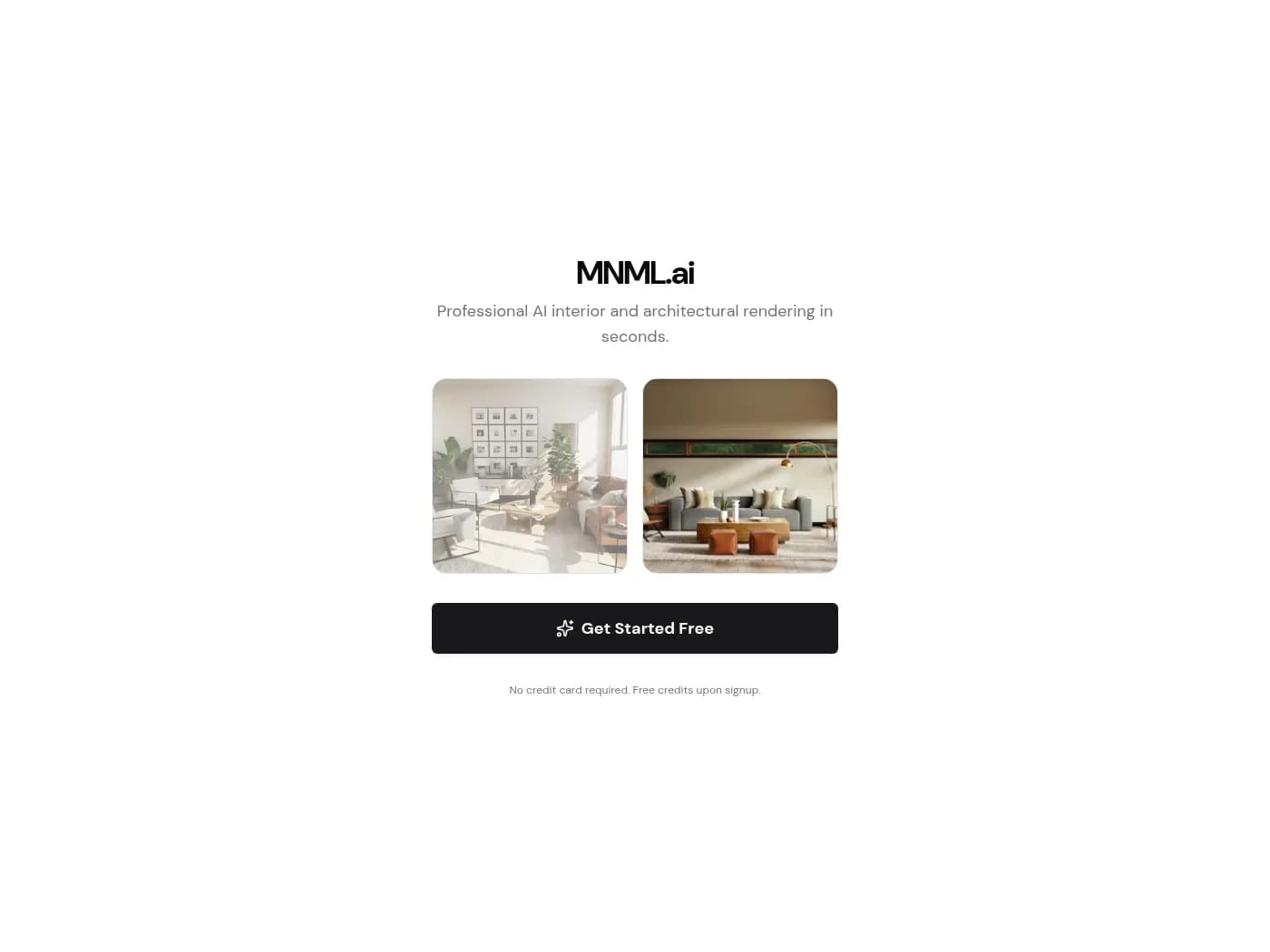 MNML.ai Clone