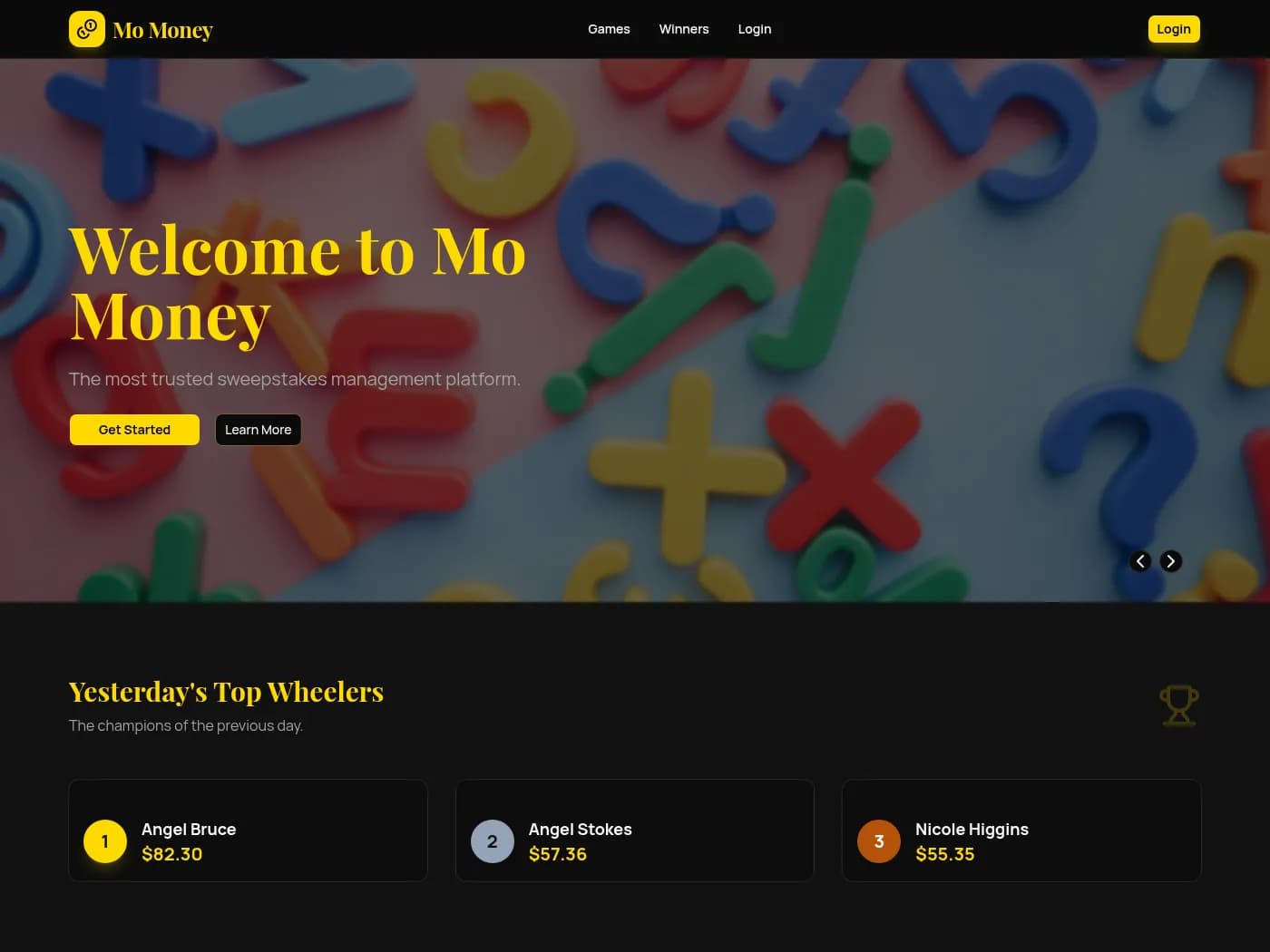 Mo Money Platform