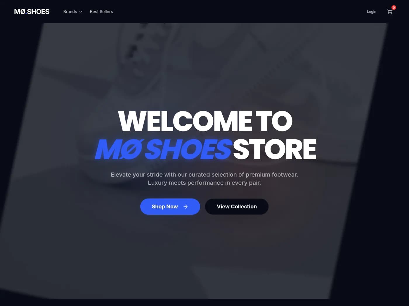 MØ SHOES Luxury E-Commerce