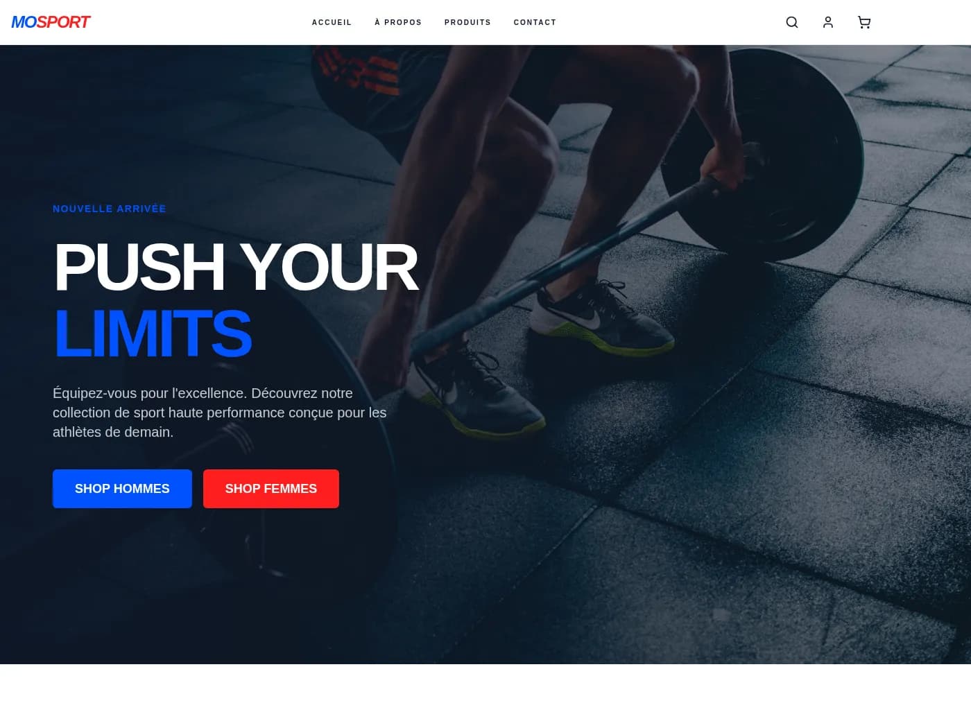 Mo-Sport E-Commerce Site