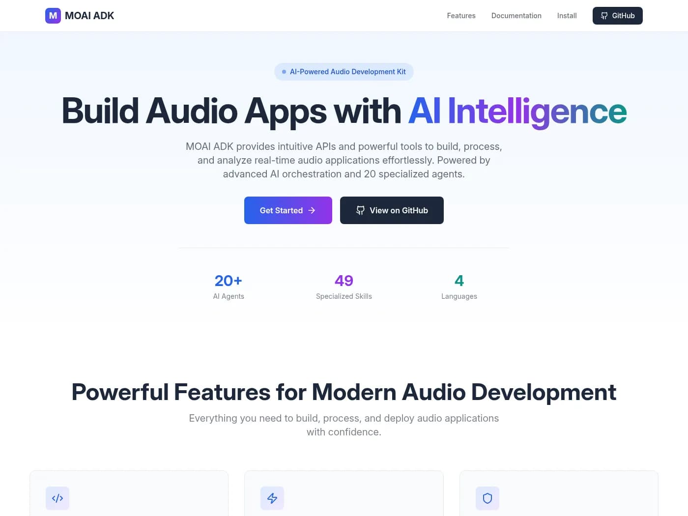 MOAI Audio Toolkit