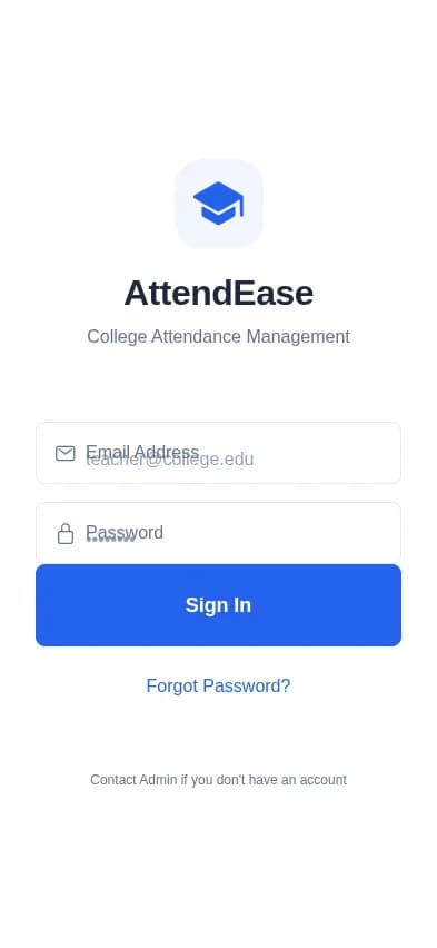 AttendEase Mobile