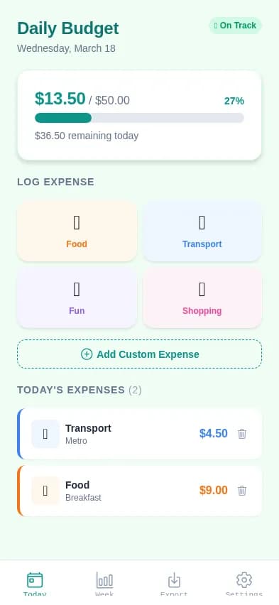 BudgetBuddy Mobile