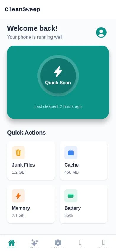 CleanSweep Mobile