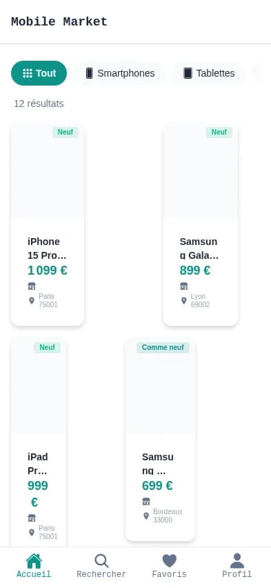 Mobile Market Hub