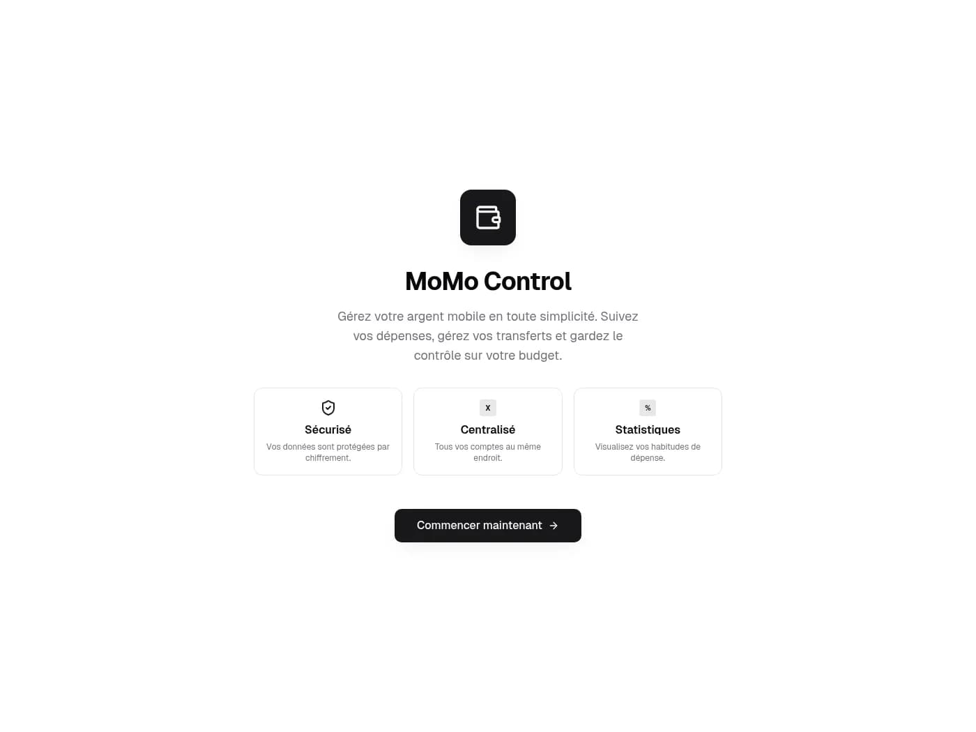 Mobile Money Control