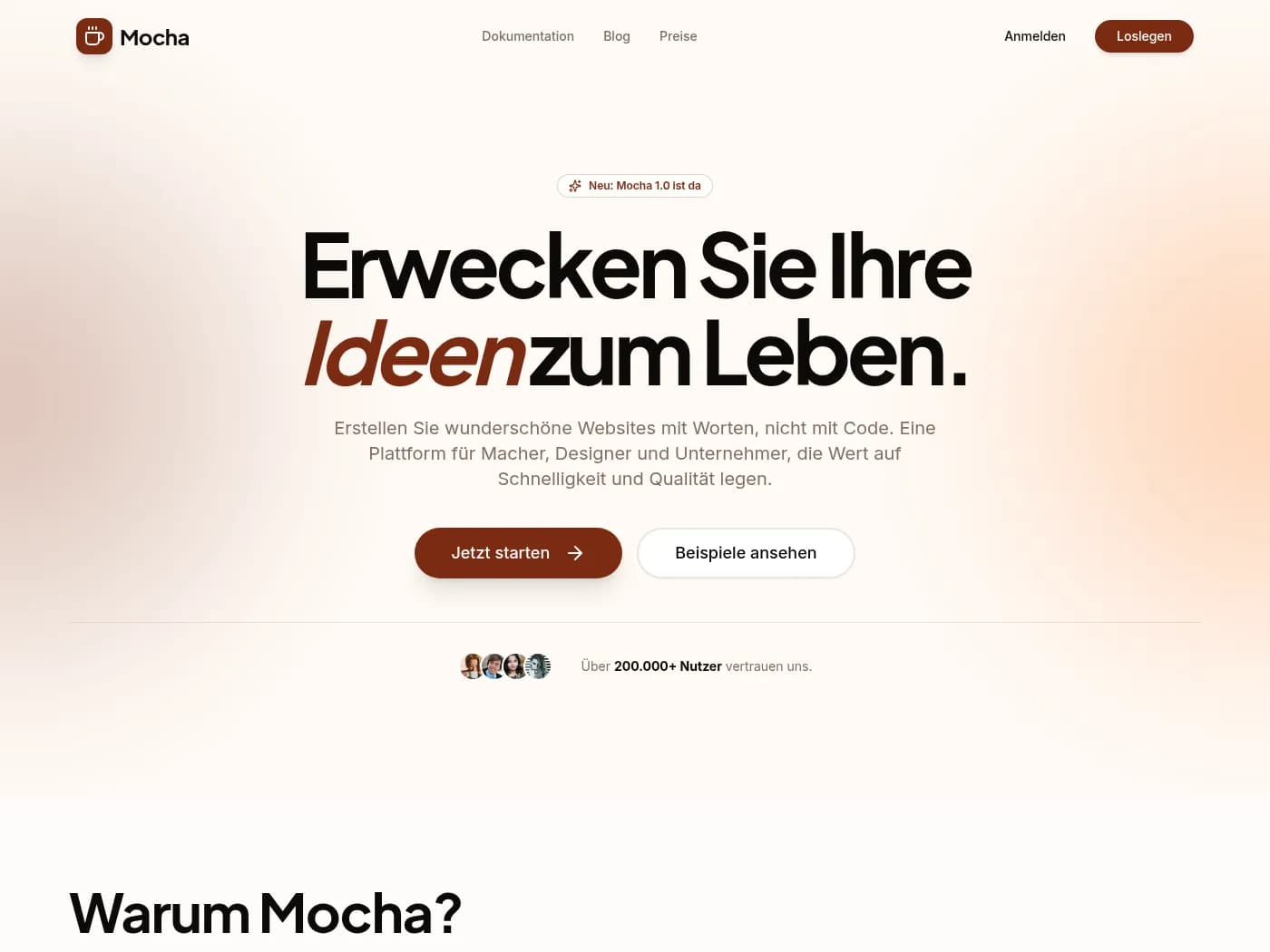 MochaSite German Clone
