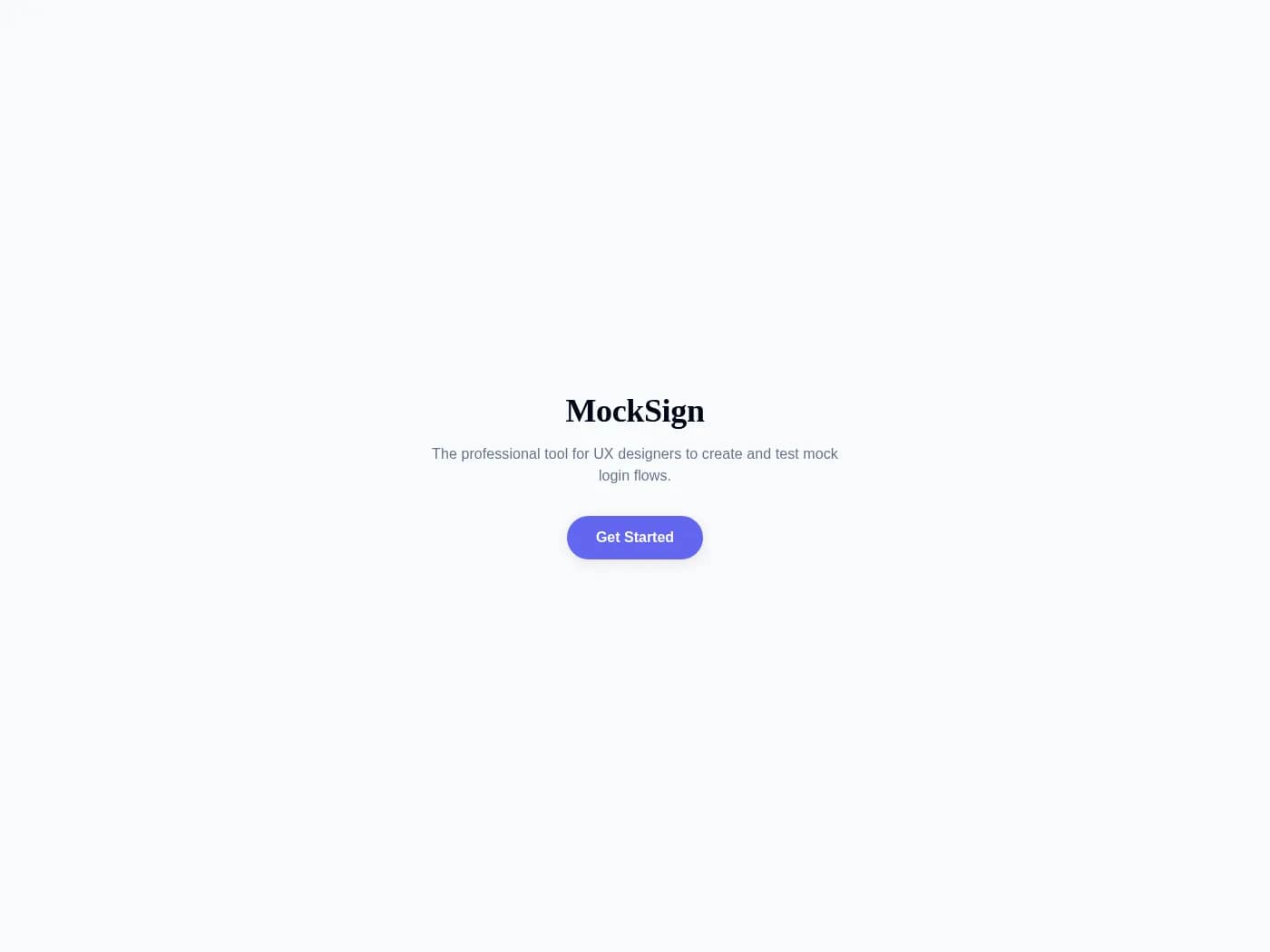 Mock Login Page Builder