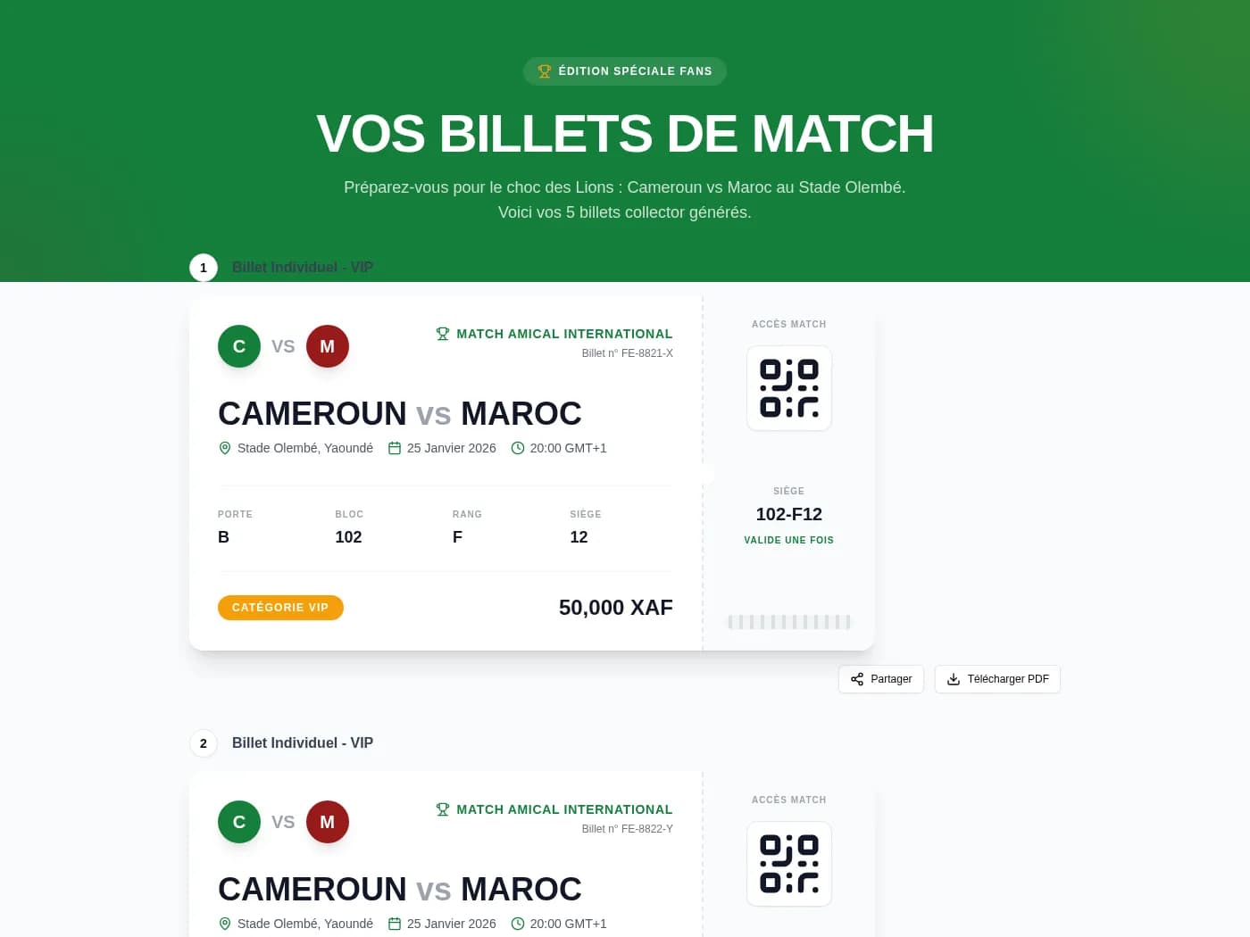 Fake Ticket Generator