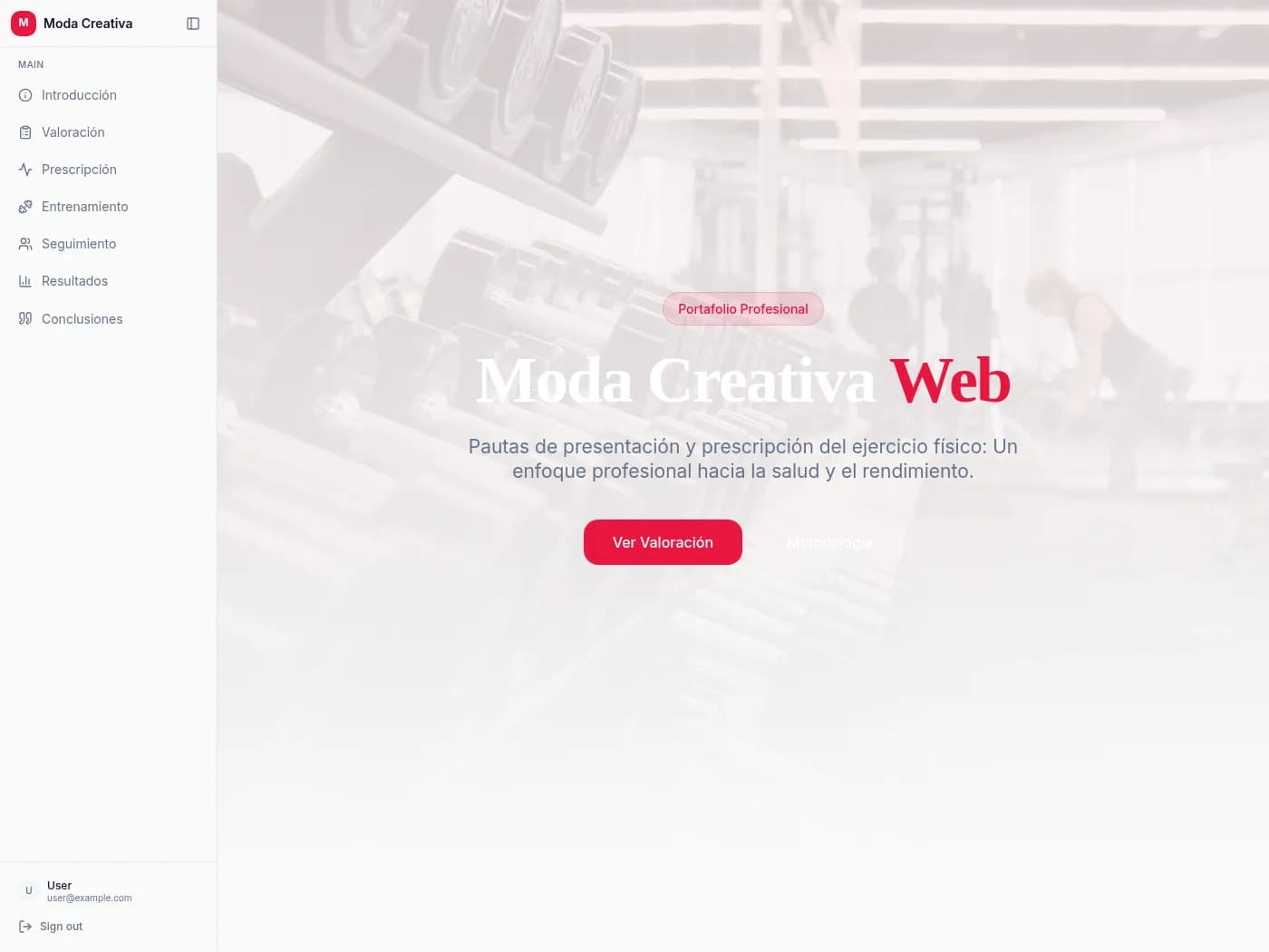 Moda Creativa Web