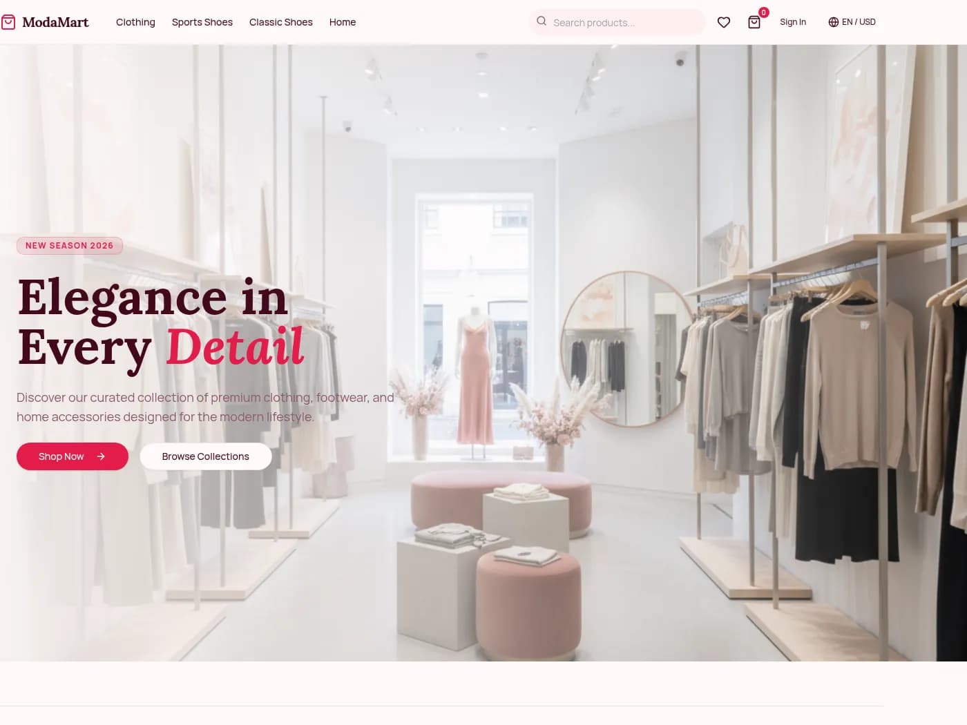 ModaMart Online Store