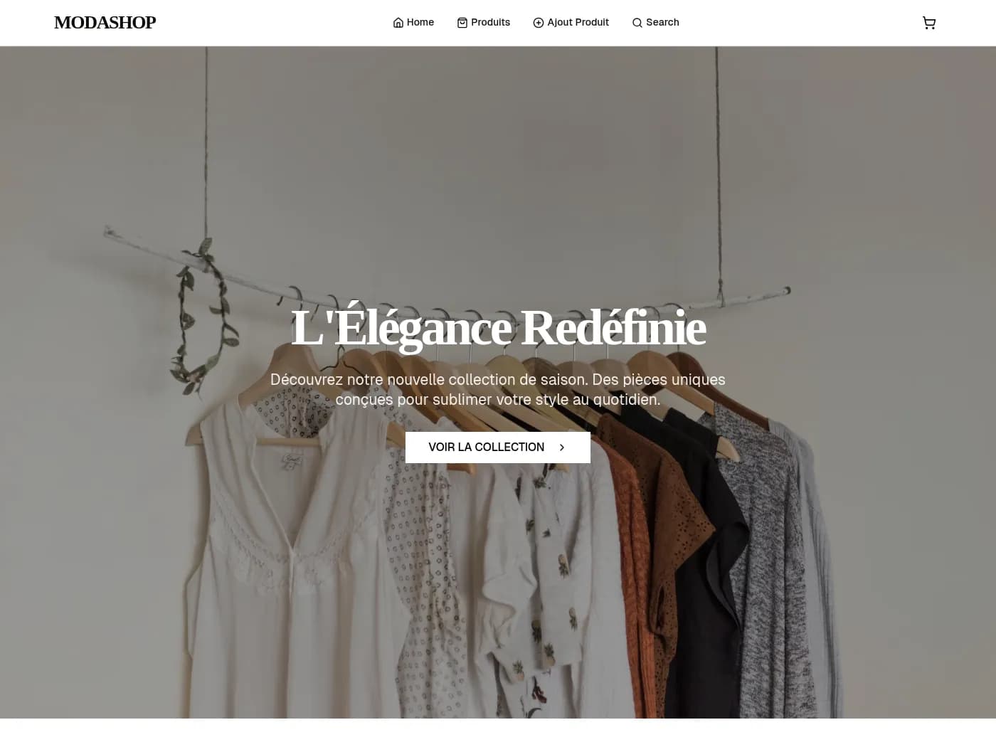 ModaShop E-Commerce