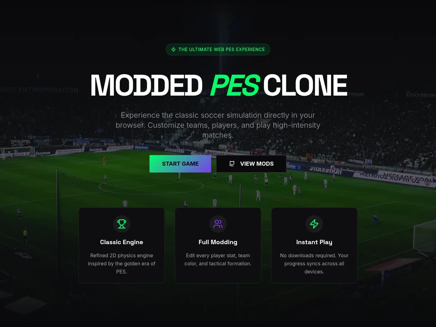 Modded PES Clone