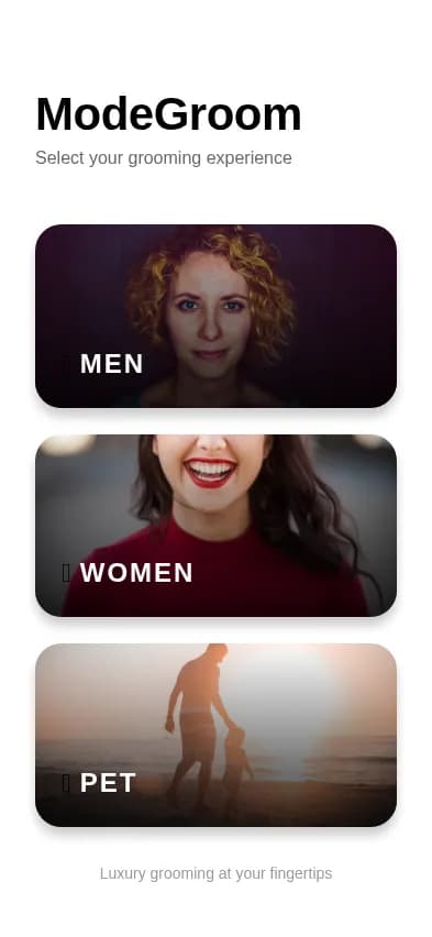 ModeGroom Premium Super-App