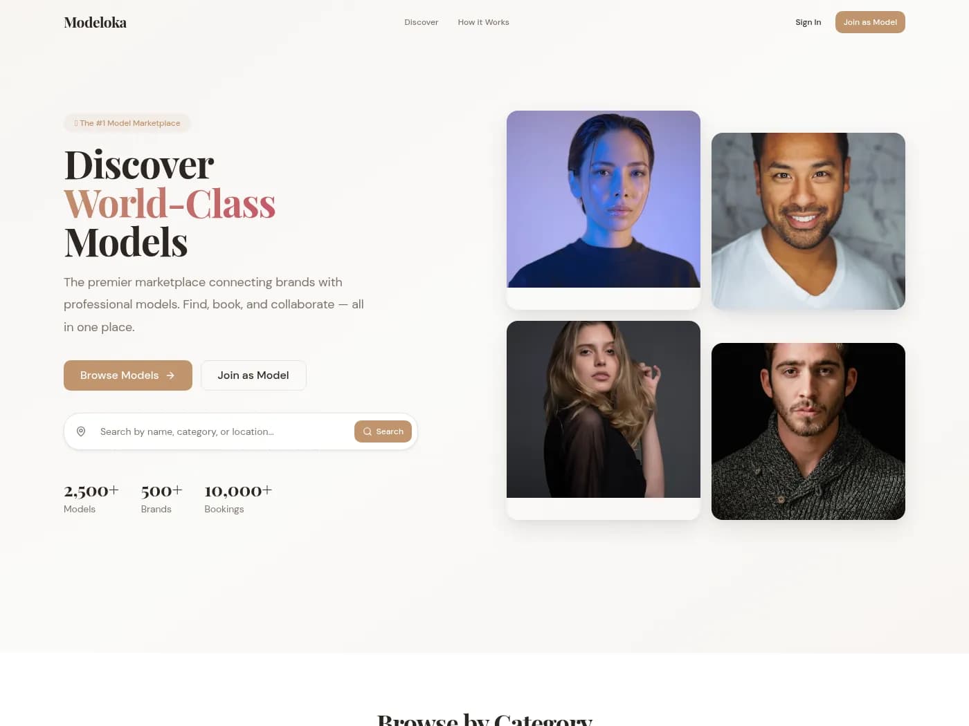 Modeloka Marketplace