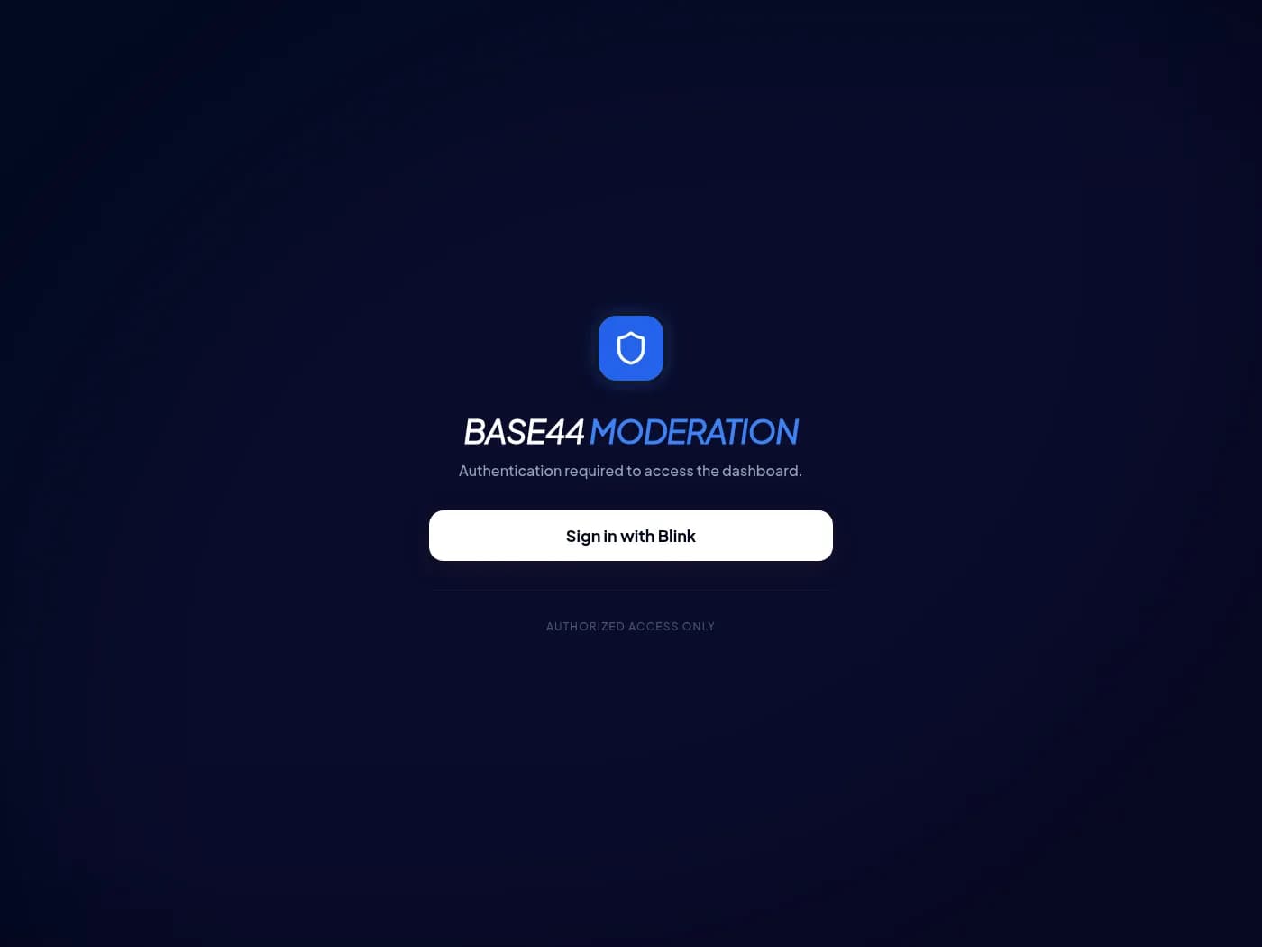 Base44 Moderation Panel