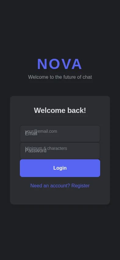NovaChat Messenger