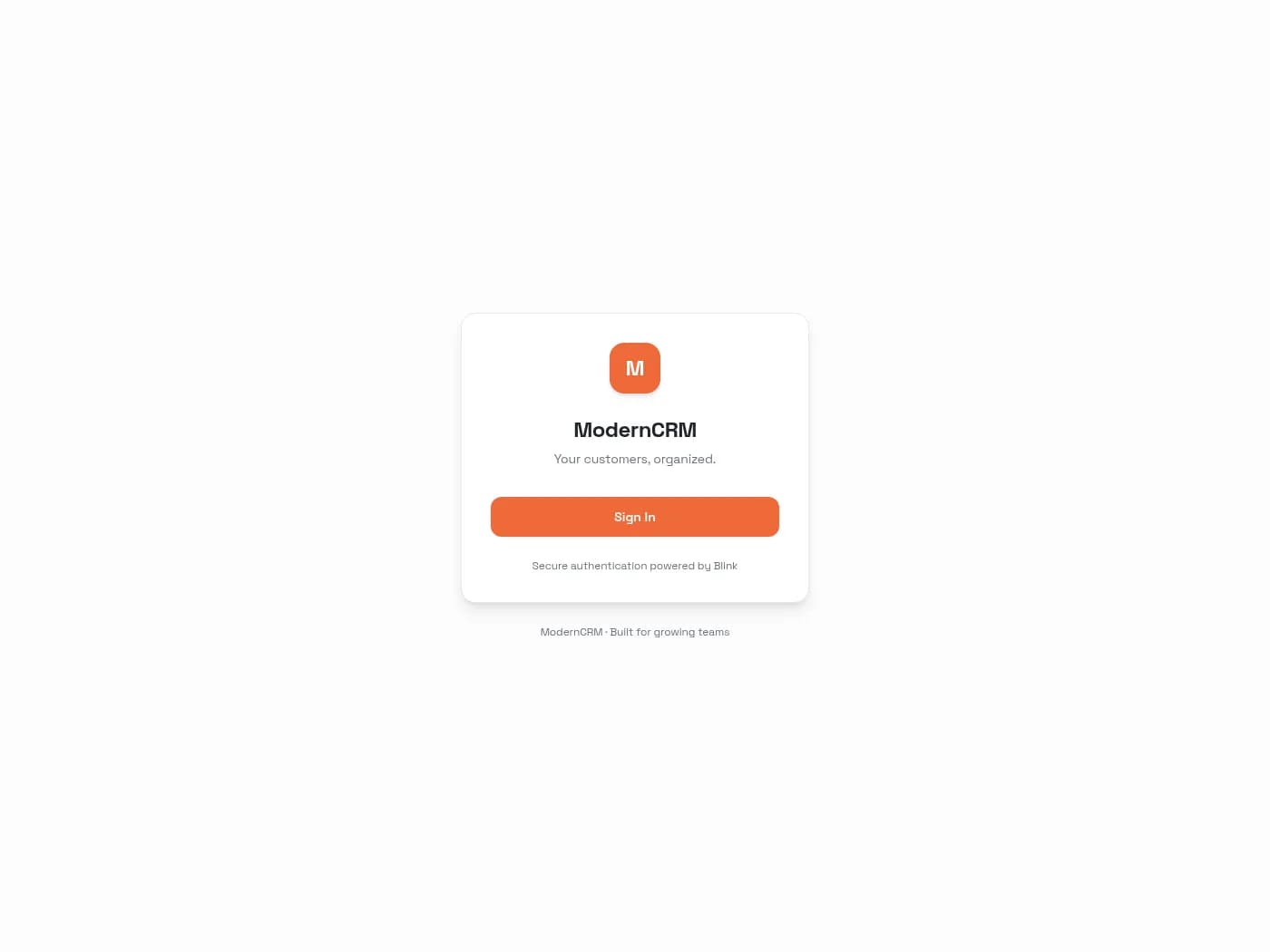 ModernCRM