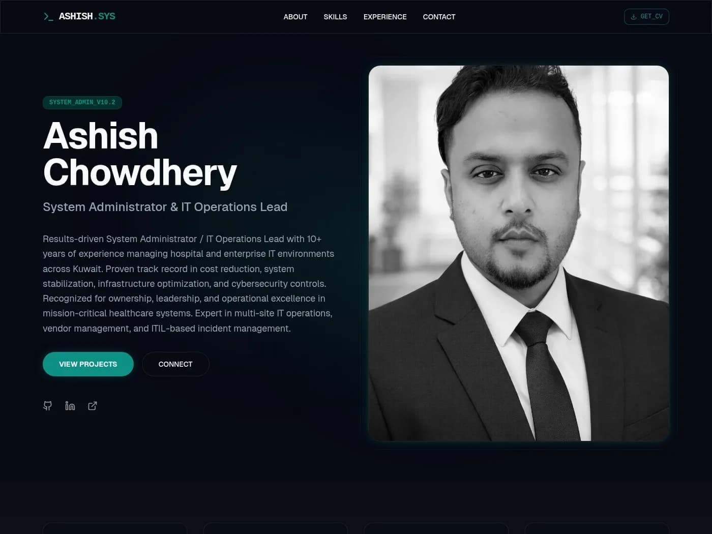 Modern CV Builder