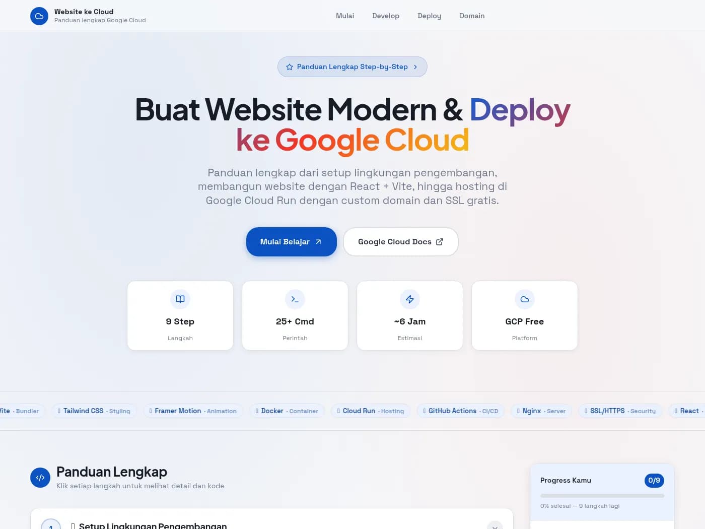 Dynamic Modern Web Starter