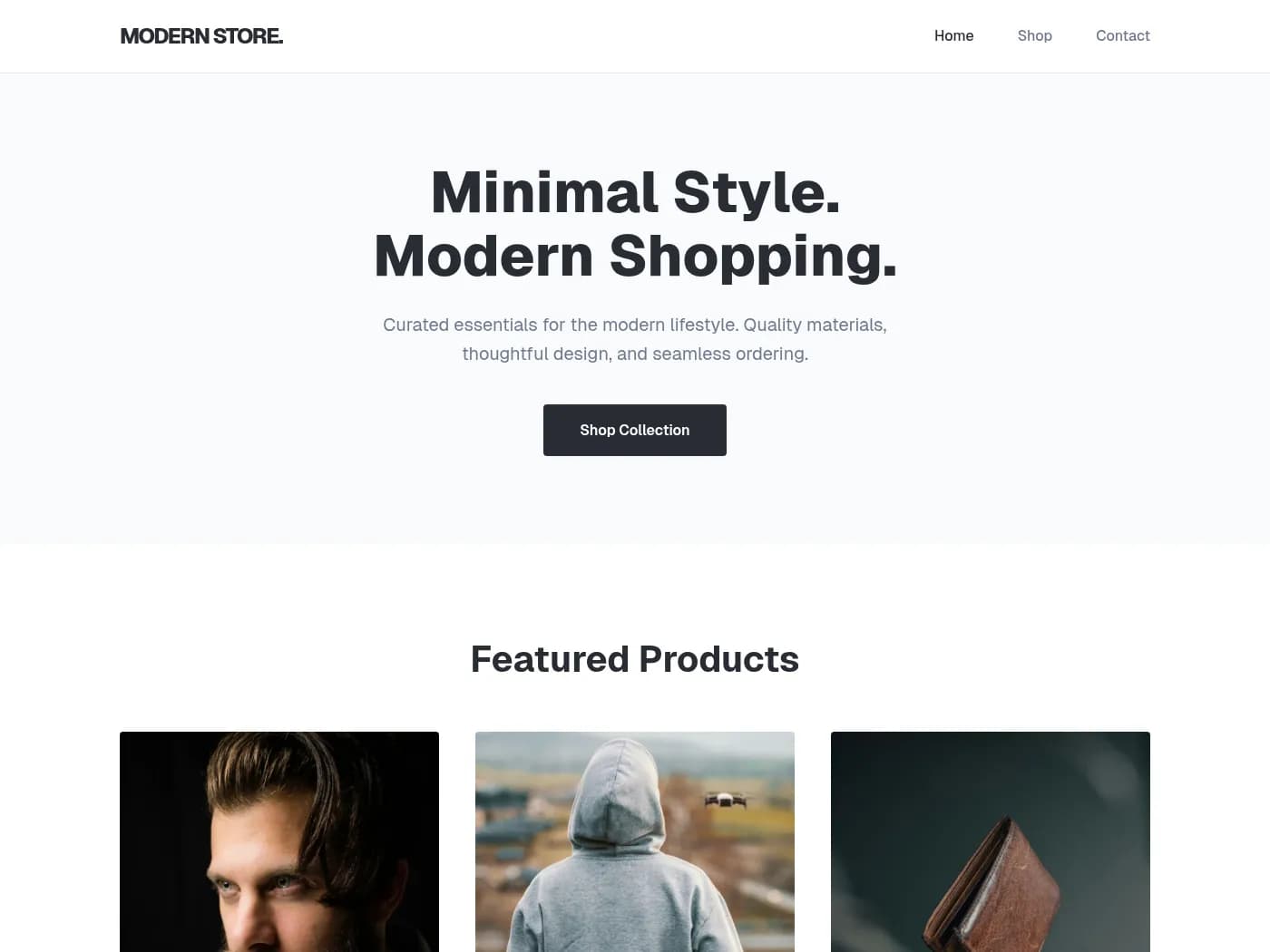 Modern Storefront
