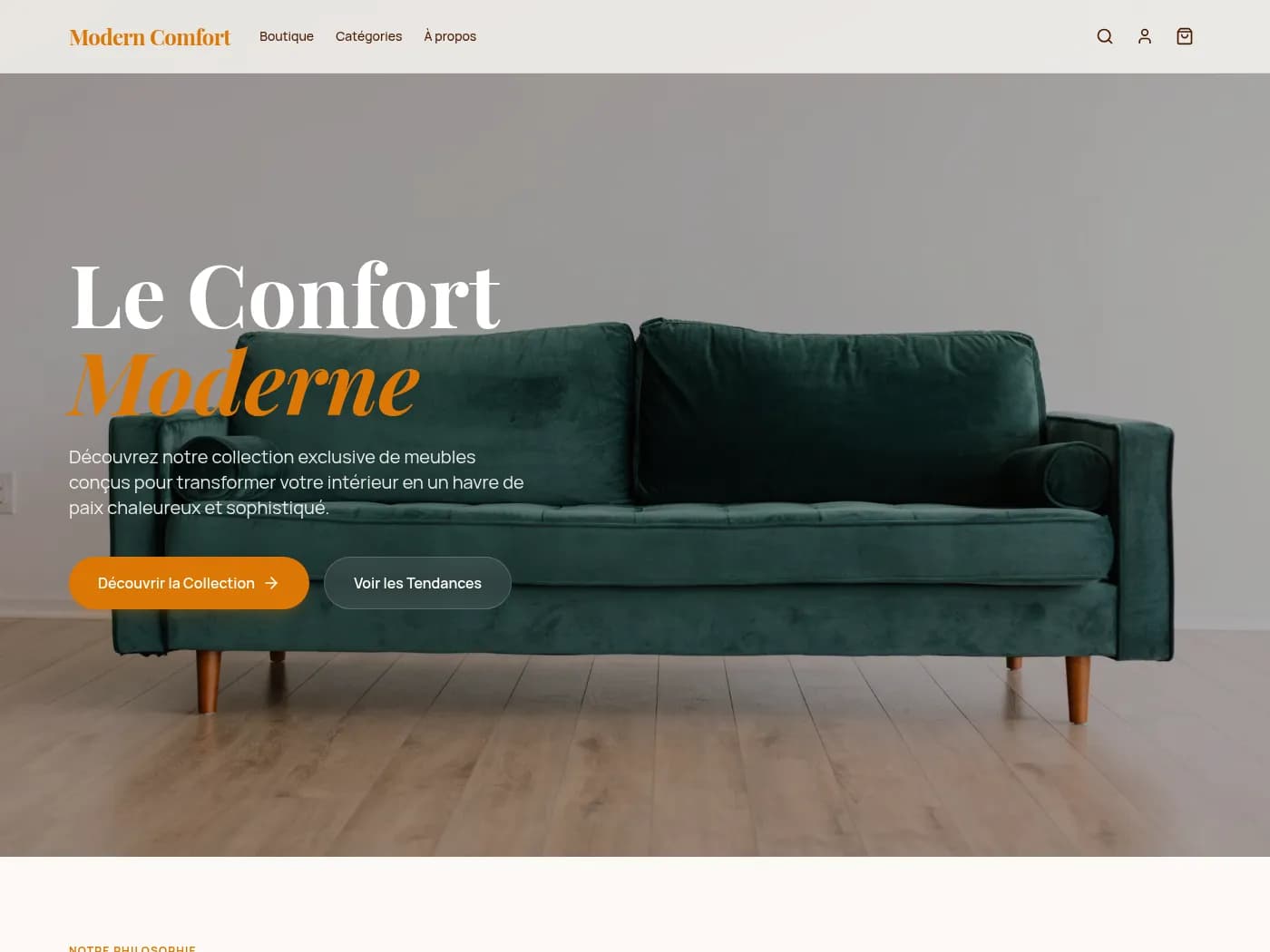 Modern Comfort Furniture